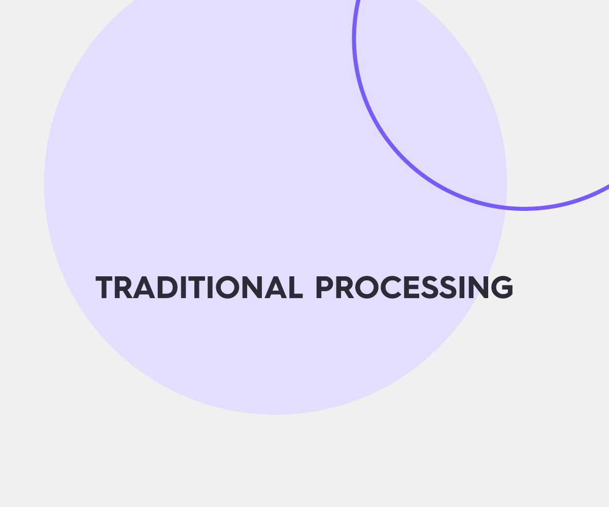 Traditional Processing - PCBancard